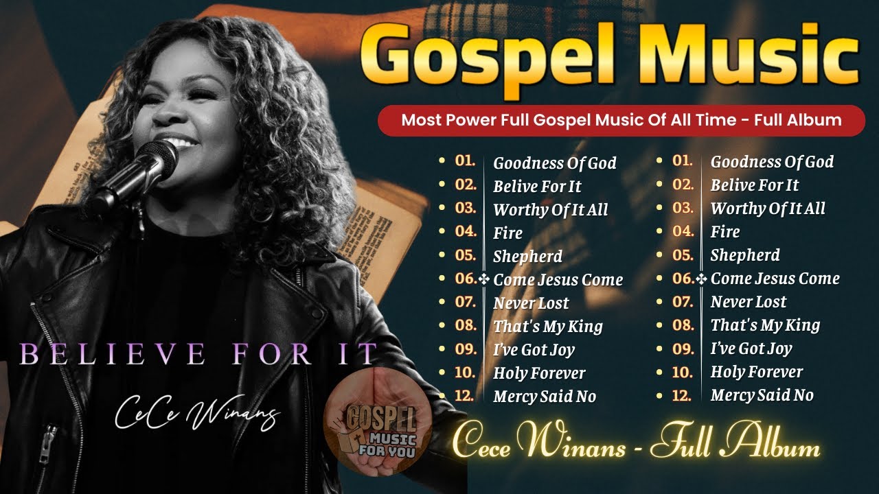 GOSPEL MUSIC l Cece Winans - Full Album l Most Power Full Gospel Music ...