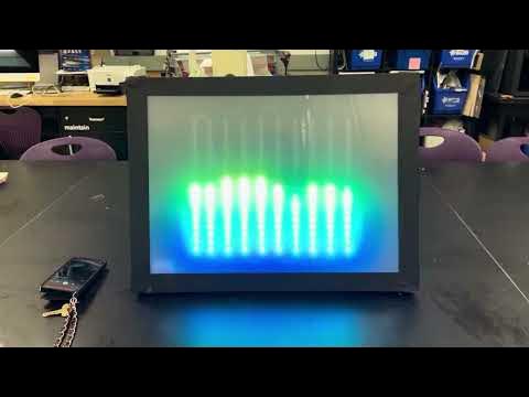 LED Music Visualizer Demo - YouTube