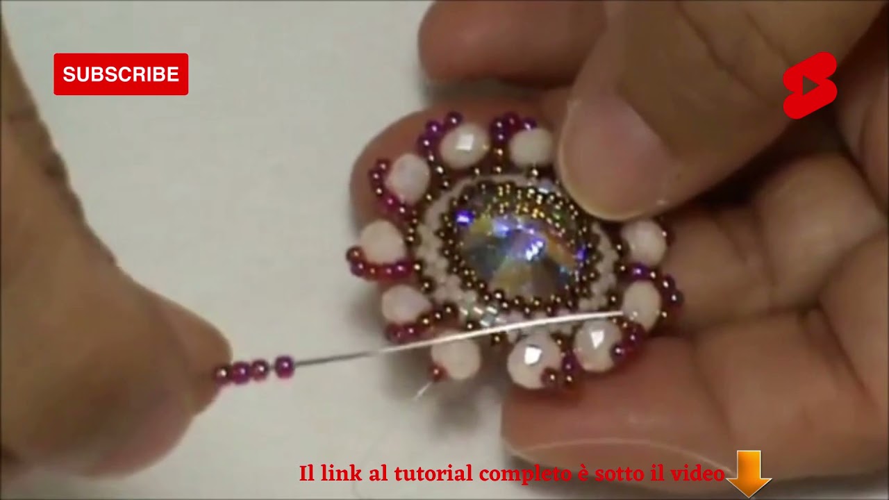 Tutorial ciondolo Lidia - YouTube