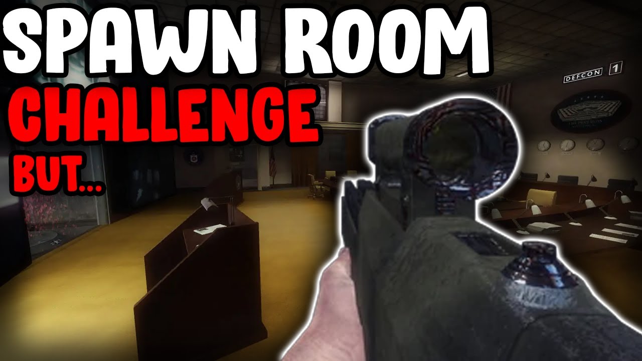The FIVE SPAWN ROOM CHALLENGE...But here is the catch! - YouTube