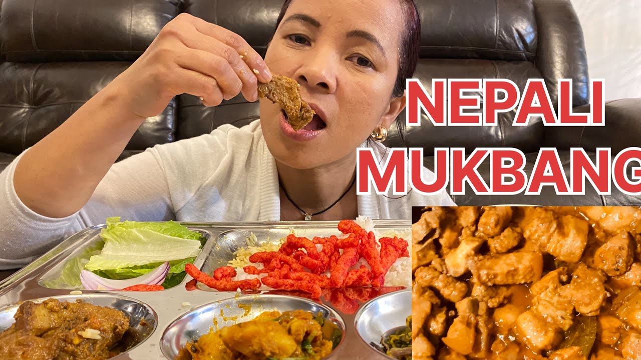 Sungur ko mashu ra Bhat Mukbang | Muna Tamang Mukbang | - YouTube
