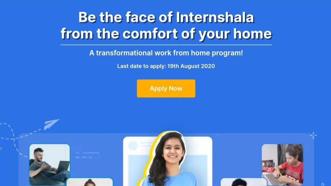 Internshala Student partner 19 registation, Be the face of Internshala ...