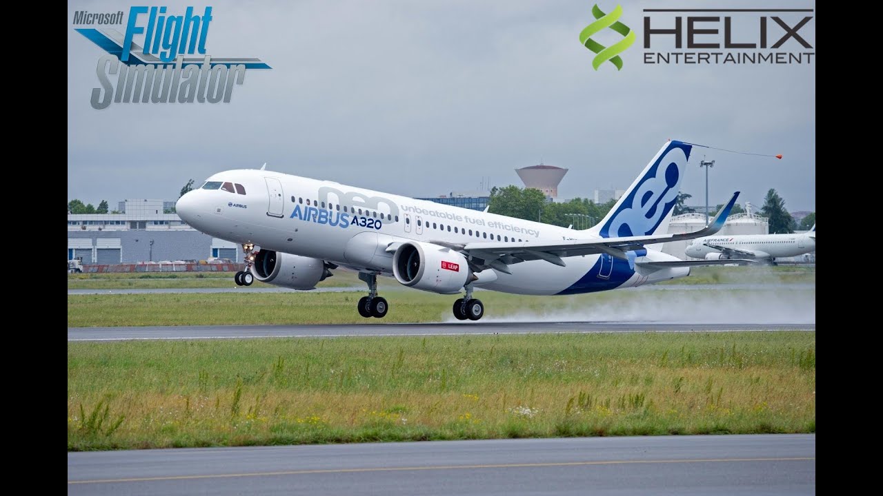 MSFS 2020 | A320 NEO | 4K Realistic Graphics | SU14 | EGKK - EGPH - YouTube