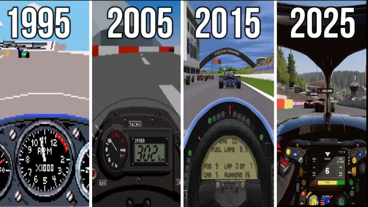 Evolution of Sim Racing Games ｜ 1982 - 2025 - YouTube