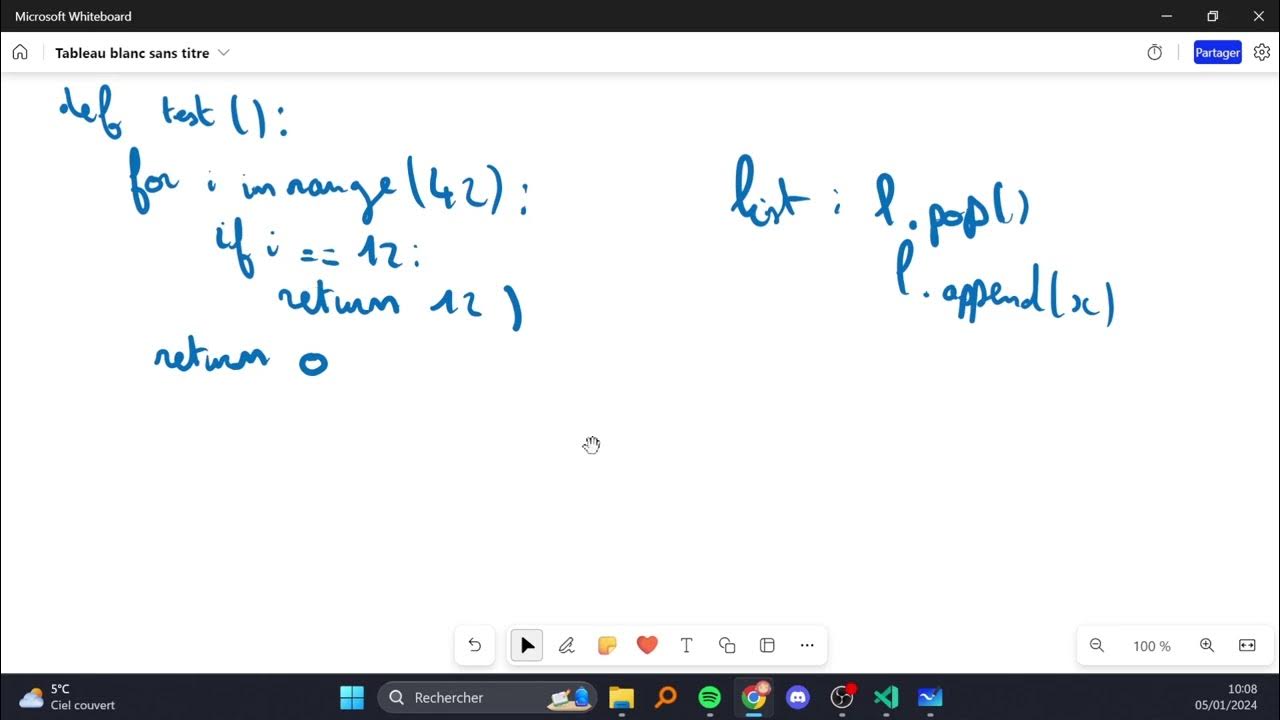 B2B Algorithmique S1 - Python - YouTube