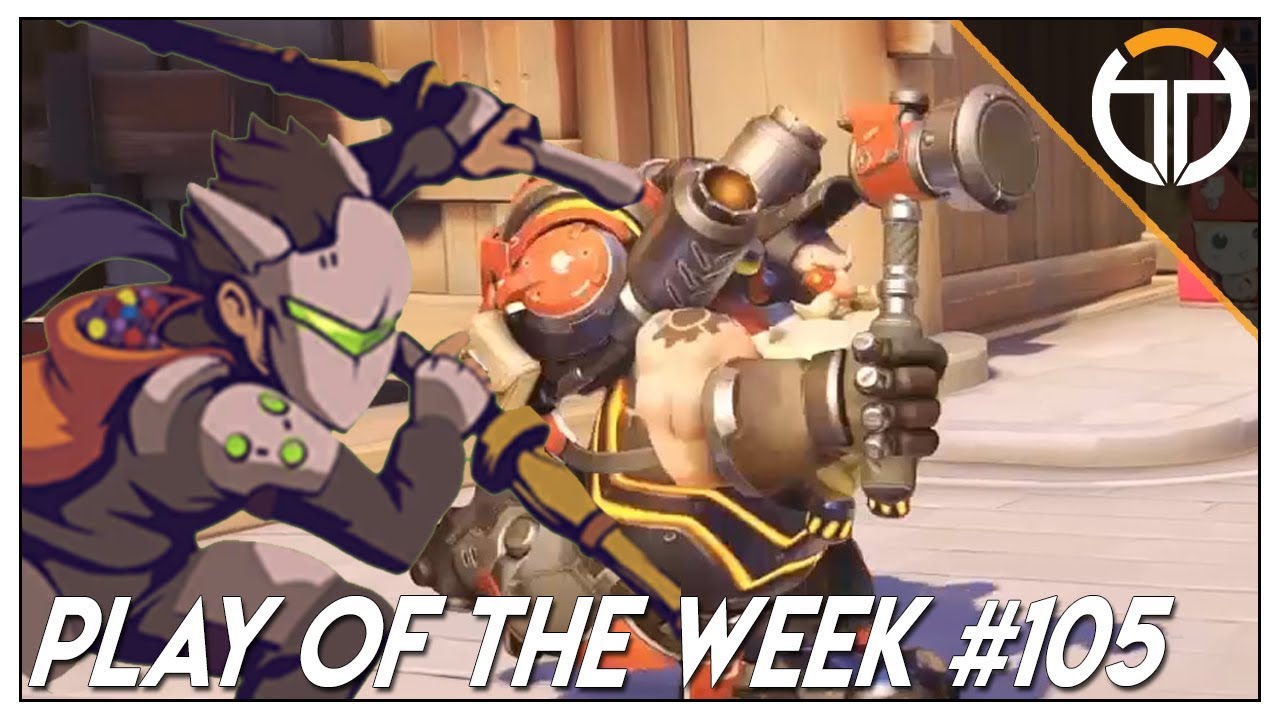 PLAY OF THE WEEK #105 : ATTAQUES EN MÊLÉE!!! OVERWATCH FR - YouTube