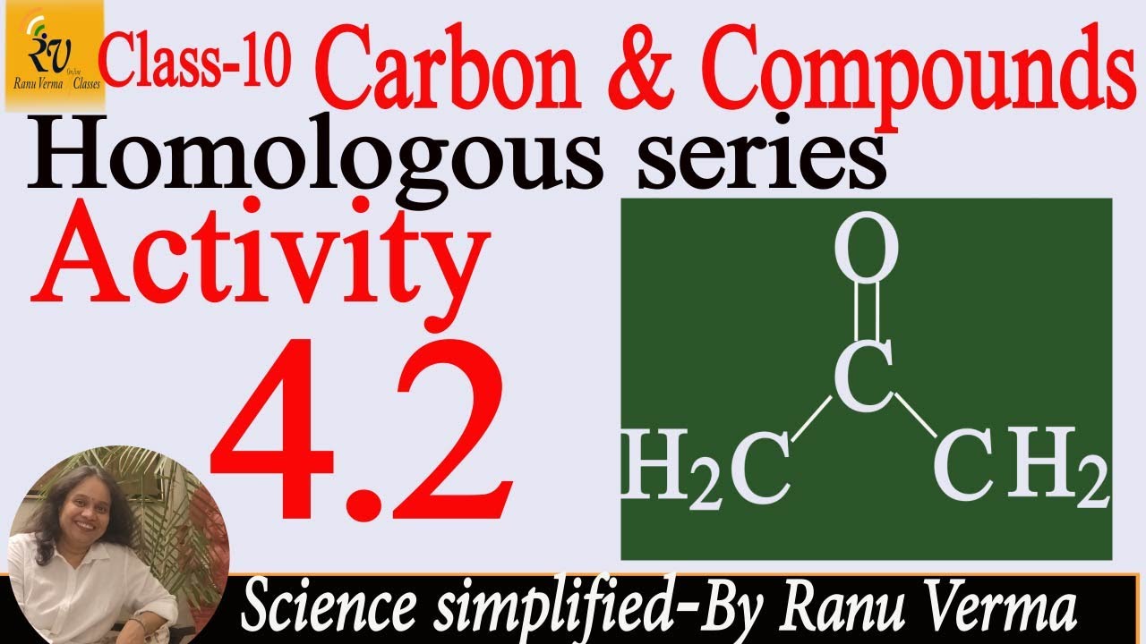 Activity 4.2 | Homologous series |Carbon and its compounds | Class 10 ...