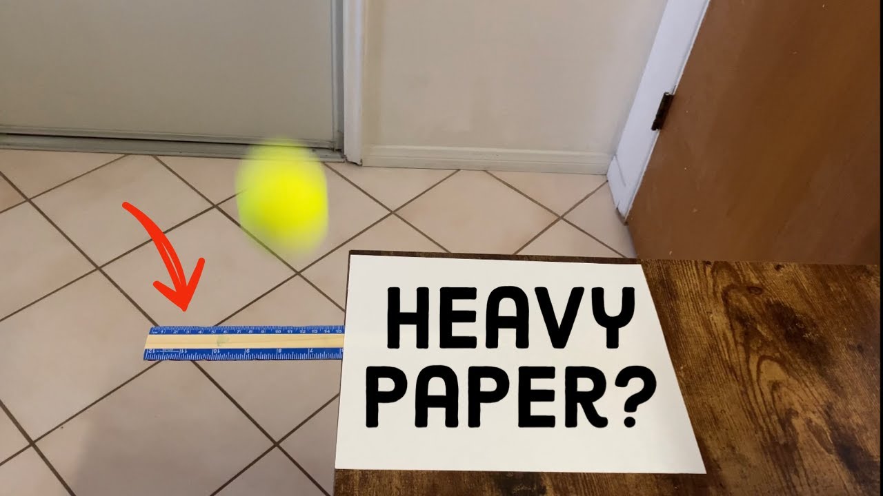 The Science Of The Ruler Trick - YouTube