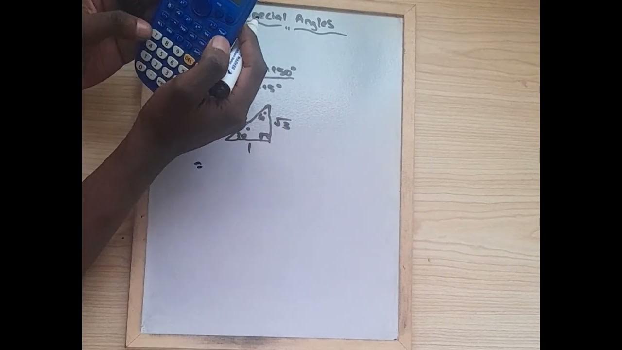 Trigonometry special angles. 3 - YouTube