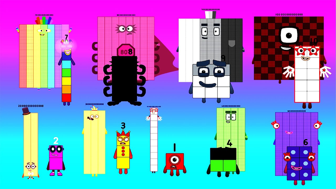 Uncannyblocks Band Different (10T-100T) But Normies Vs Ones | Infinity ...