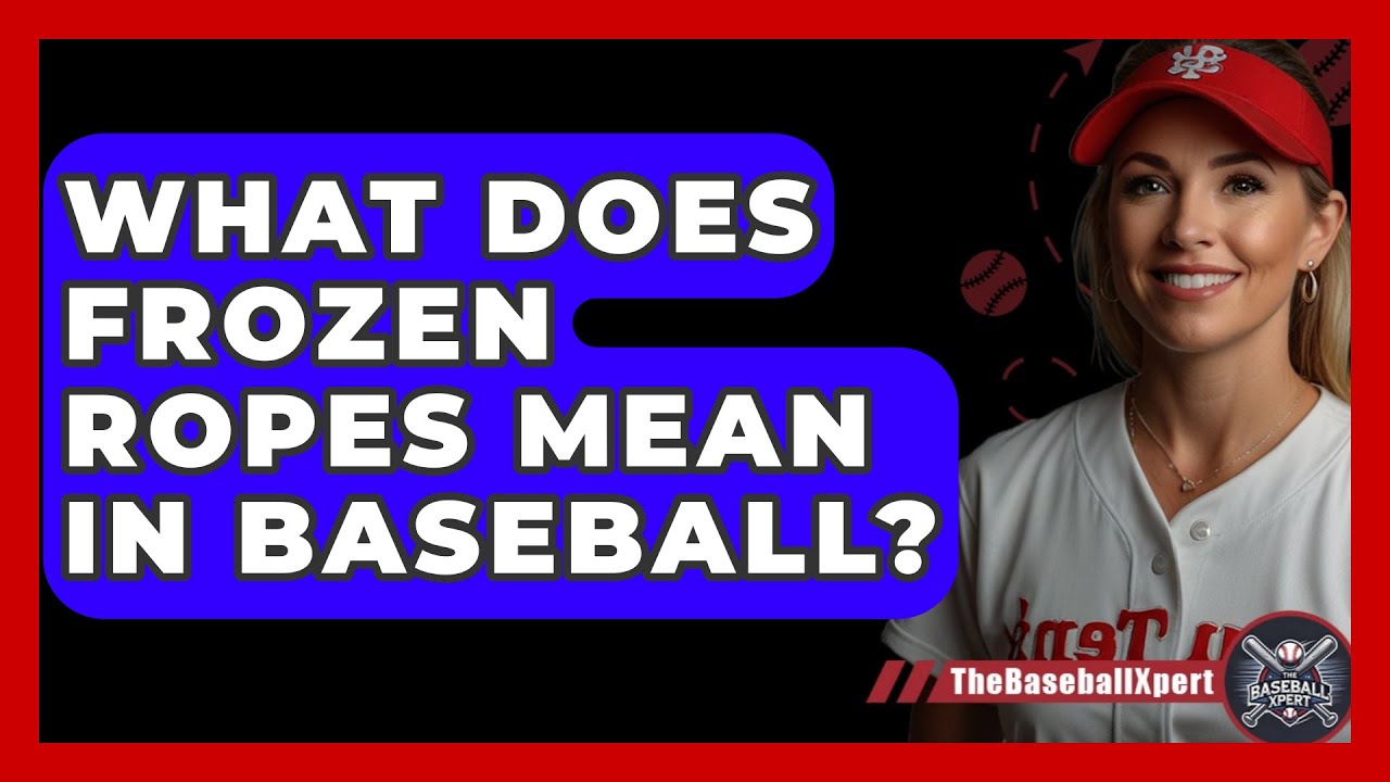 What Does Frozen Ropes Mean In Baseball? - The Baseball Xpert - YouTube