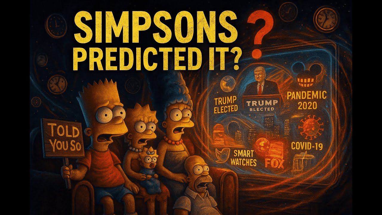 TIME TRAVEL CONFIRMED? The Simpsons Predict the Future AGAIN!? - YouTube