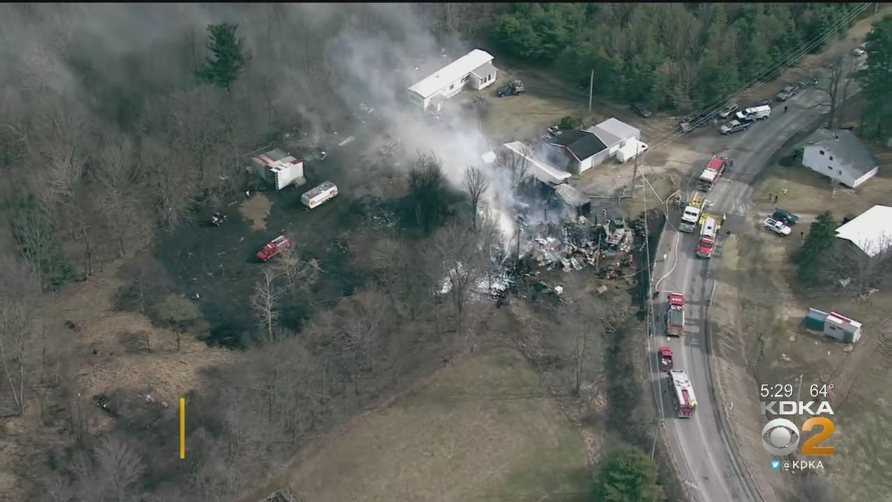 Crews Battling Brush Fire In Indiana County - YouTube