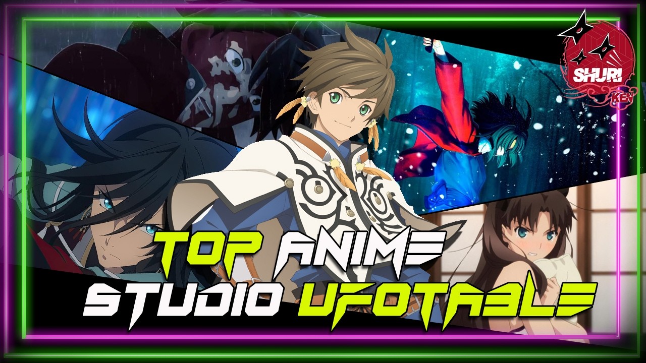TOP ANIME studio UFOTABLE - YouTube
