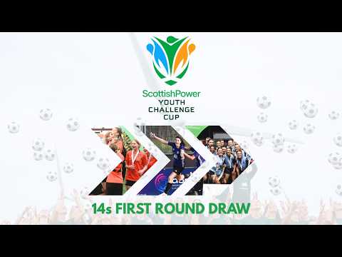 2026 ScottishPower Youth Challenge Cup for U14s first round draw #BeTheDifference #womensfootball