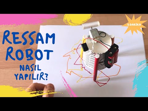 Ressam Robot Nasıl Yapılır? 5 Dk'da robot yapımı