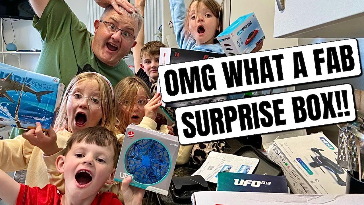 OMG WHAT A FANTASTIC SURPRISE BOX!! | SO MUCH FUN | The Sullivan Family ...