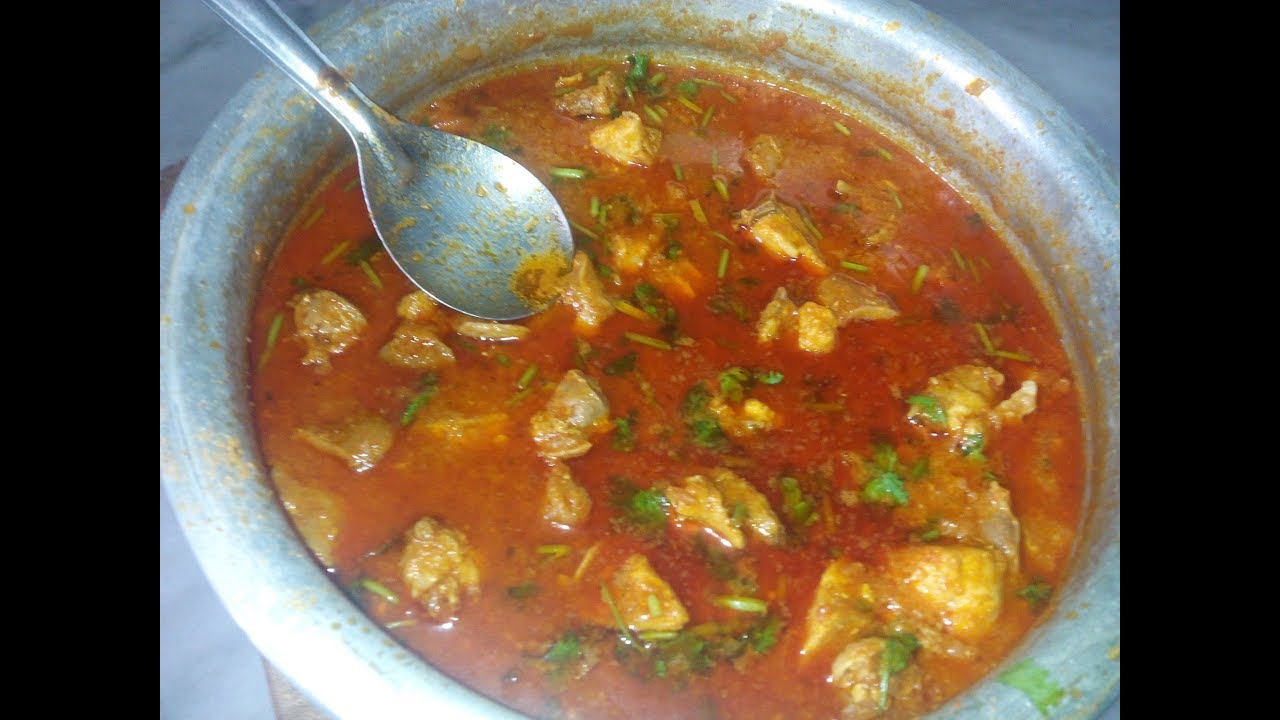 chicken curry with garelu|By Mom - YouTube