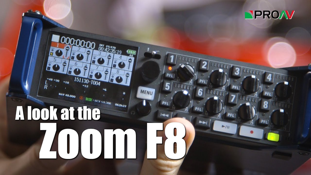 Zoom F8 - Overview - YouTube