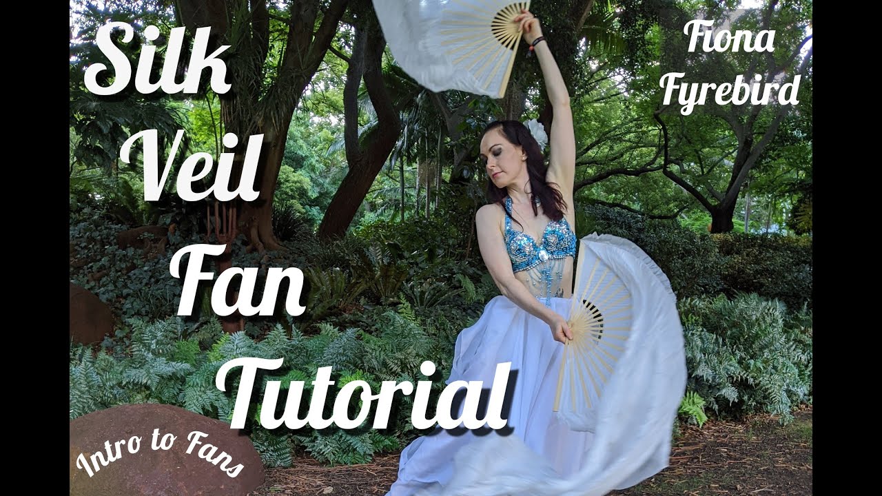 Silk Fan Veil Tutorial: Introduction to Fans - YouTube