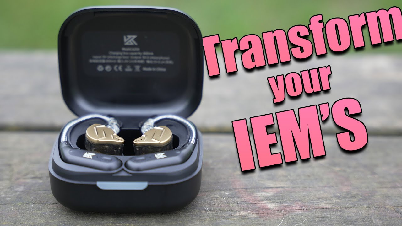 This gadget will make any IEM into wireless headphones! - YouTube