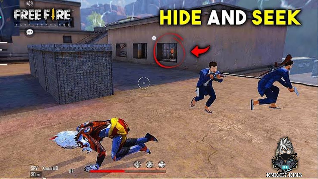 FREE FIRE KA NEW TOP KE GAME PLAY HIDE AND ESEEK KNIGHT KING GAMEING ...