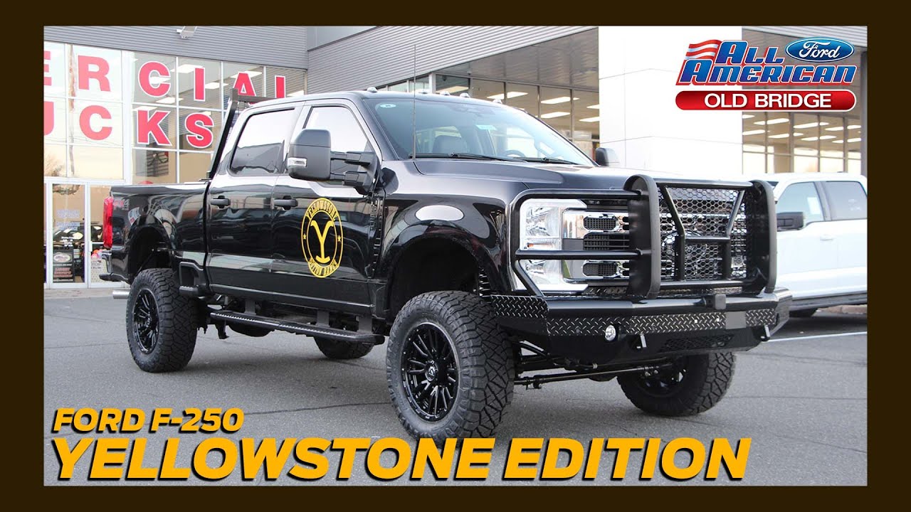 All American Ford Custom Yellowstone Edition F-250! - YouTube