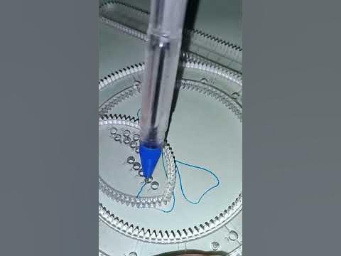 Basic Spirograph Design for Beginners 🌀 #shortfeed #trending # ...