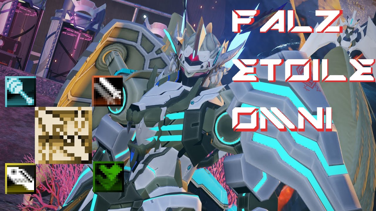 [PSO2 NGS] 合体 - Falz Etoile - OMNI (CAST Hybrid Build Showcase) - YouTube