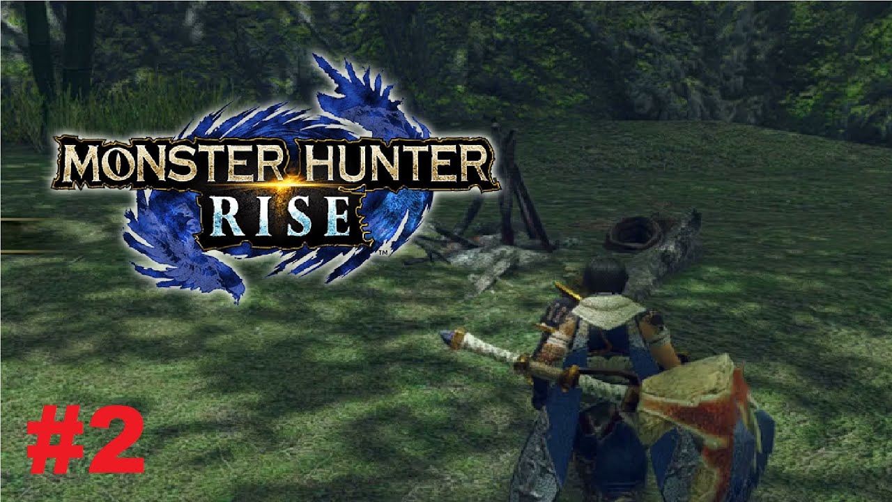 Monster Hunter Rise - Walkthrough Part 2! Shrine Ruins Sub Camp Set Up ...