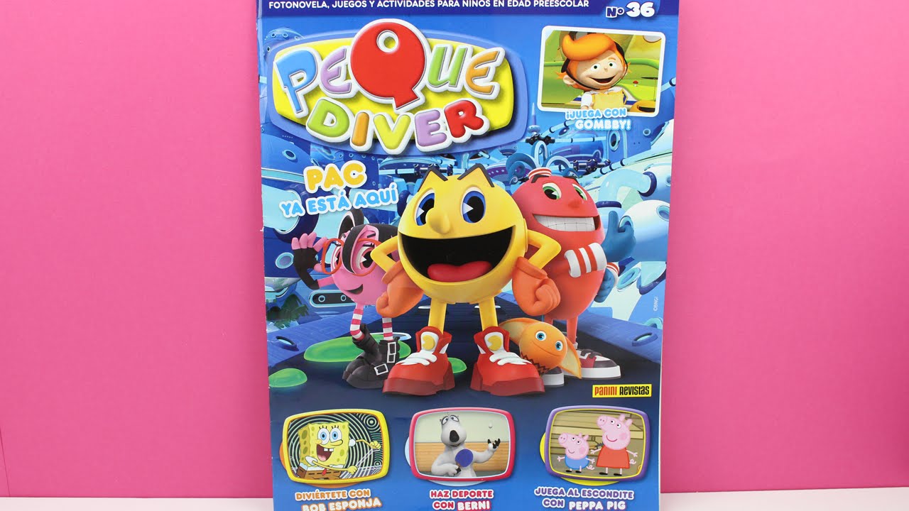 Revista para niños Peque Diver - Panini | Revista infantil Peppa Pig ...