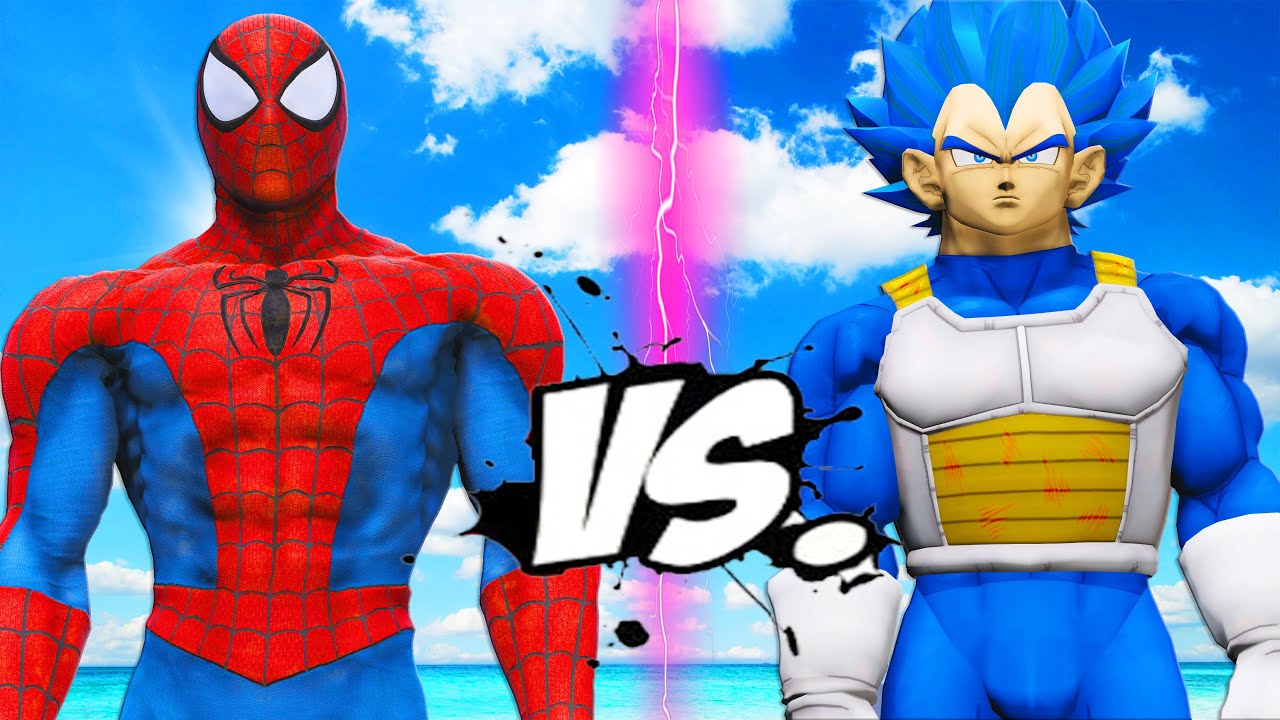 Vegeta Vs Iron Man