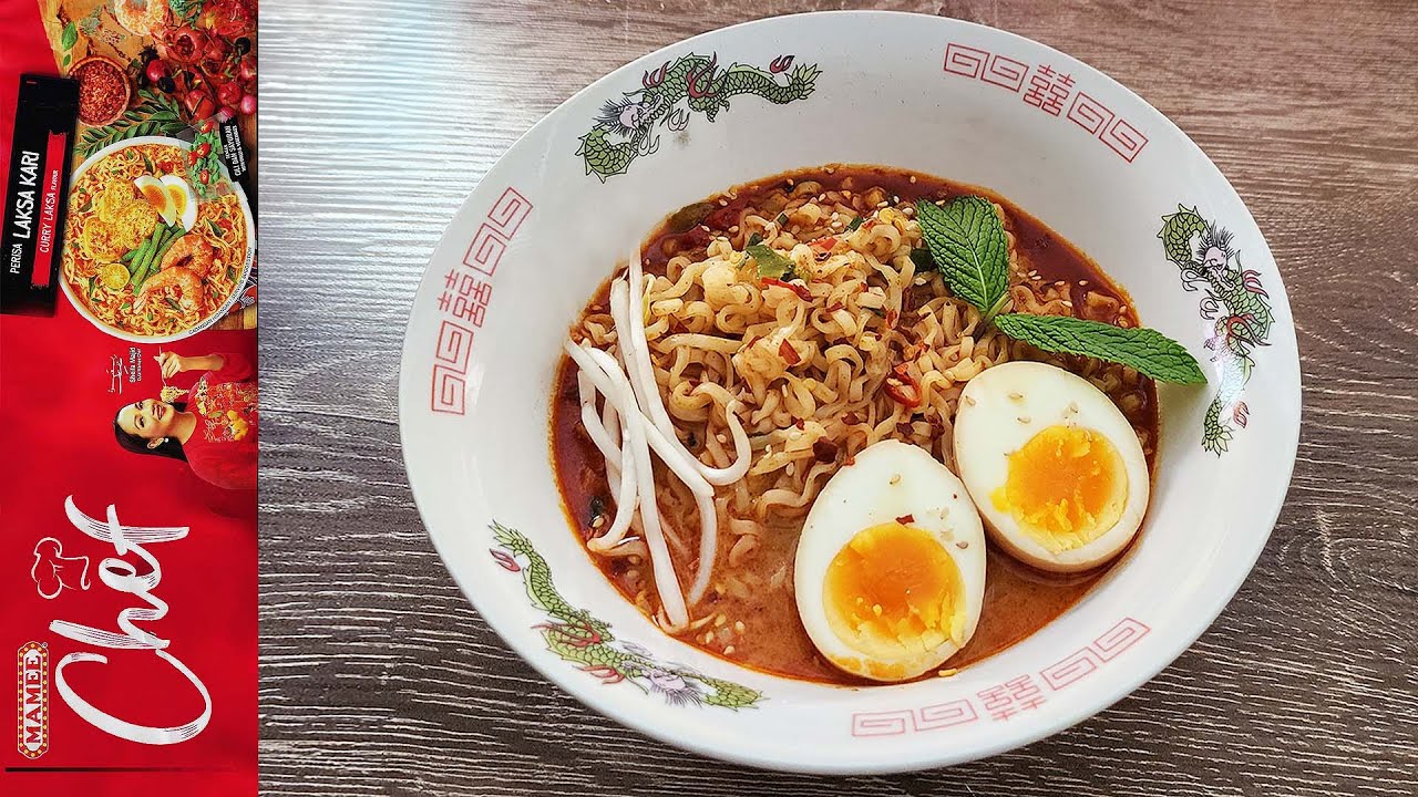 Mamee Chef Curry Laksa Flavour – Malaysia — Instant Noodle Recipe Time ...