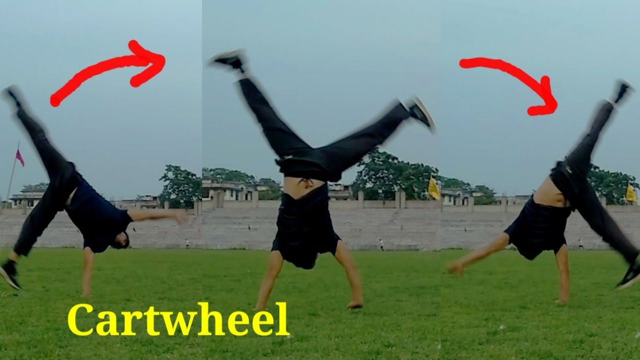 Cartwheel / How to do cartwheel in one day in 10 minutes / learn ...
