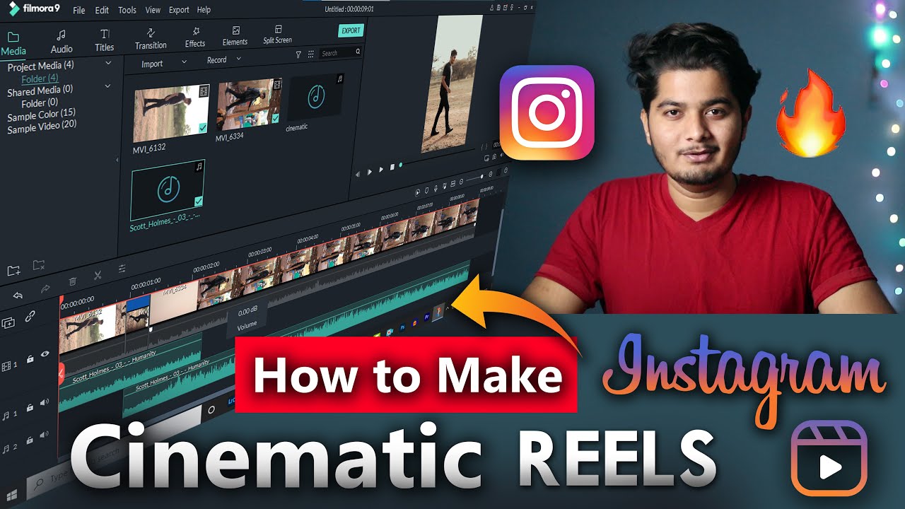 🔥How to Edit Cinematic Reels🔥 // Quick & Fast + Cinematic Music ...