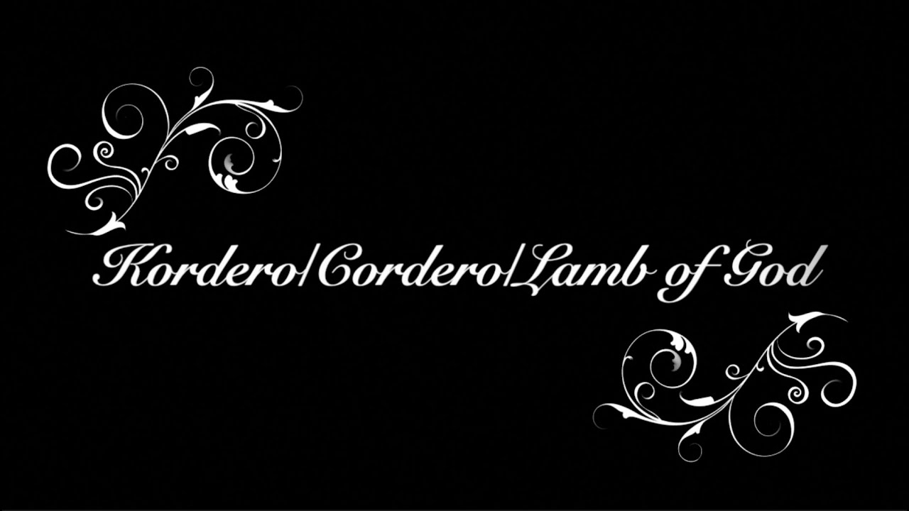Kordero/Cordero/Lamb of God (Trilingual Karaoke con Voz) - YouTube