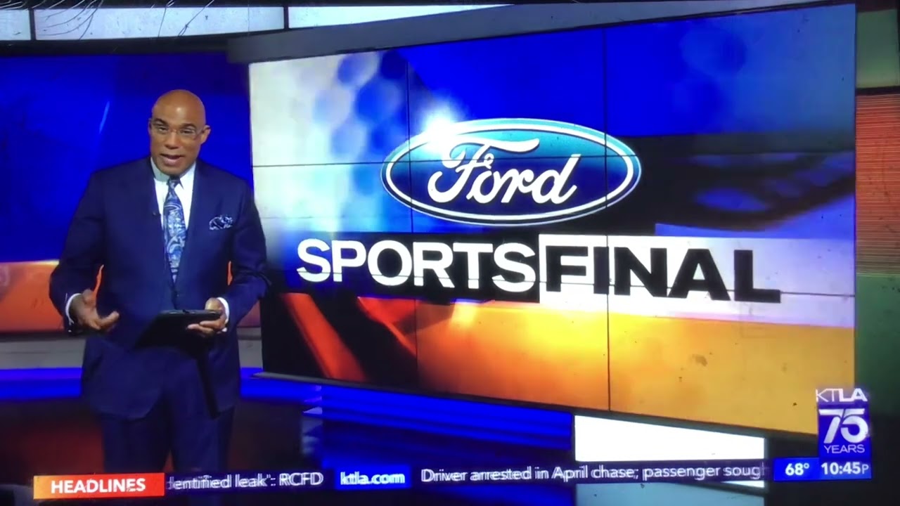 KTLA 5 News at 10pm “Sports Final” open August 11, 2022 - YouTube