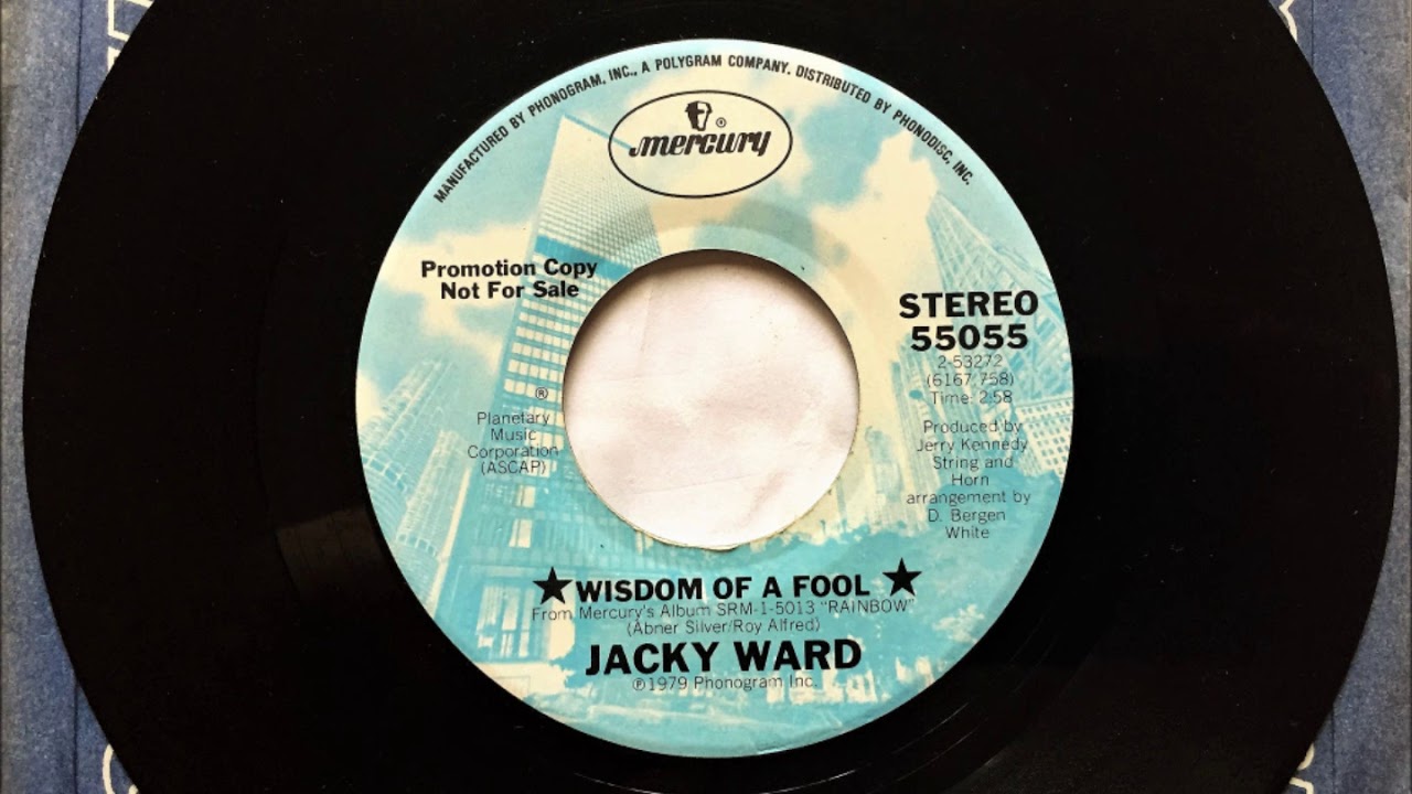 Wisdom Of A Fool , Jacky Ward , 1979 - YouTube
