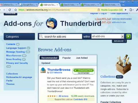 Add-ons to enhance Thunderbird - YouTube