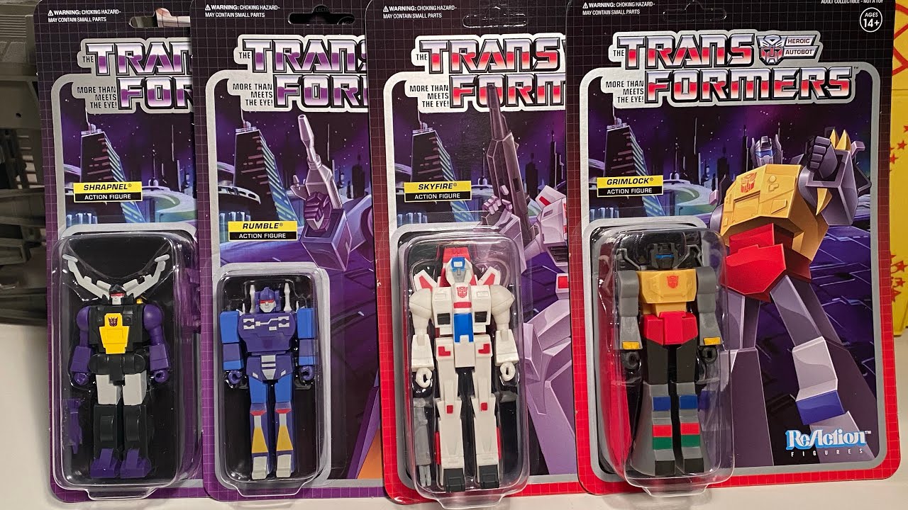 Transformers ReAction Figures Wave Two !!! - YouTube