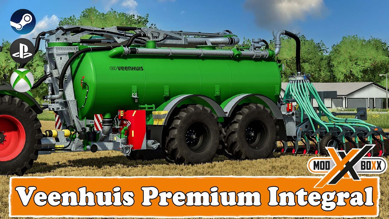 LS22 Mods | Veenhuis Premium Integral 20000 Güllefass | Farming ...