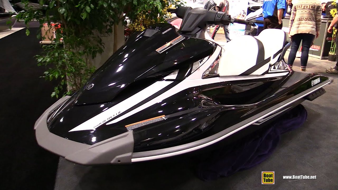 2016 Yamaha VX Cruiser HO Jet Ski - Walkaround - 2016 Toronto Boat Show ...