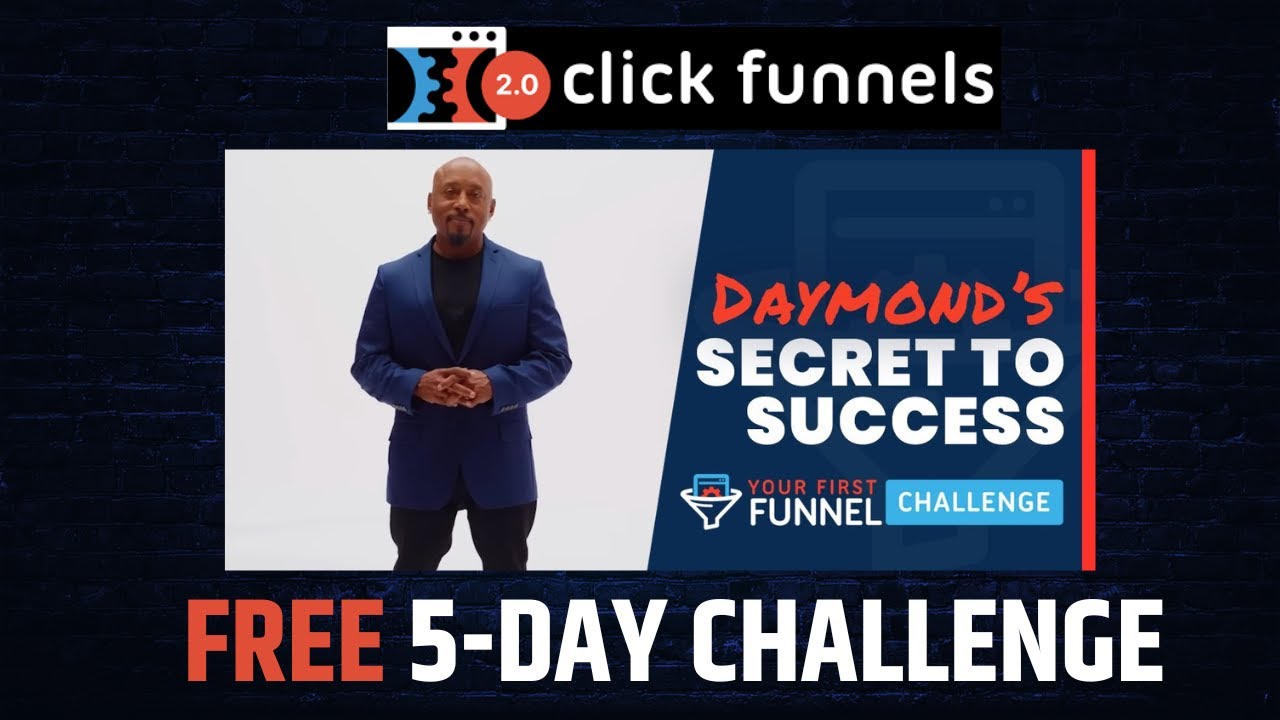 Daymond John Russell Brunson Training: Your First Funnel Challenge ...