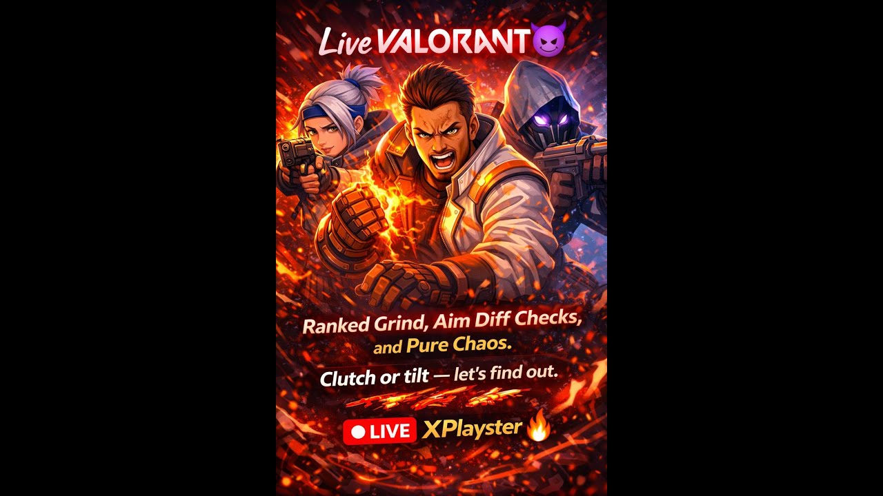 VALORANT LIVE 💀 Win Streak or Tilt | XPlayster - YouTube