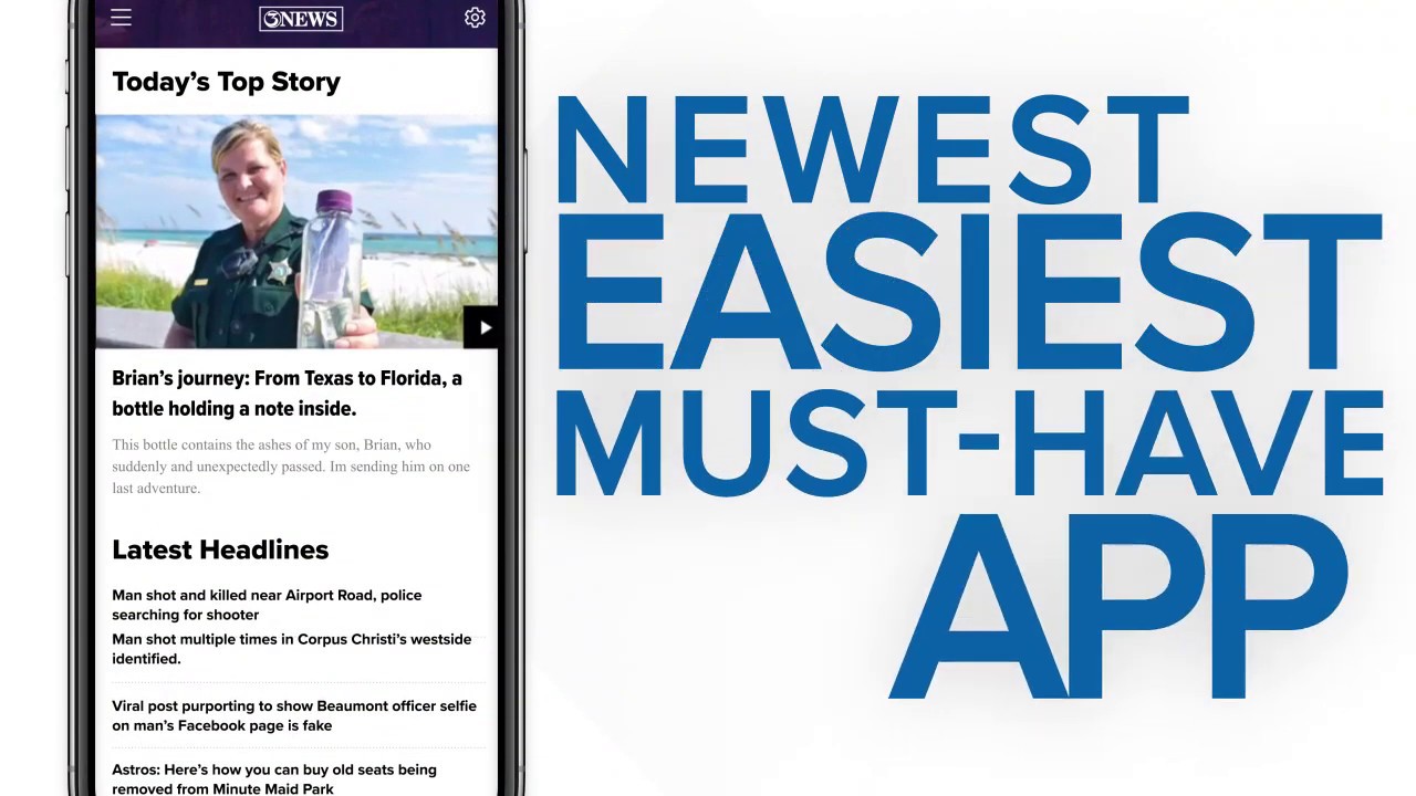 KIII-TV has a new app, download it now! - YouTube