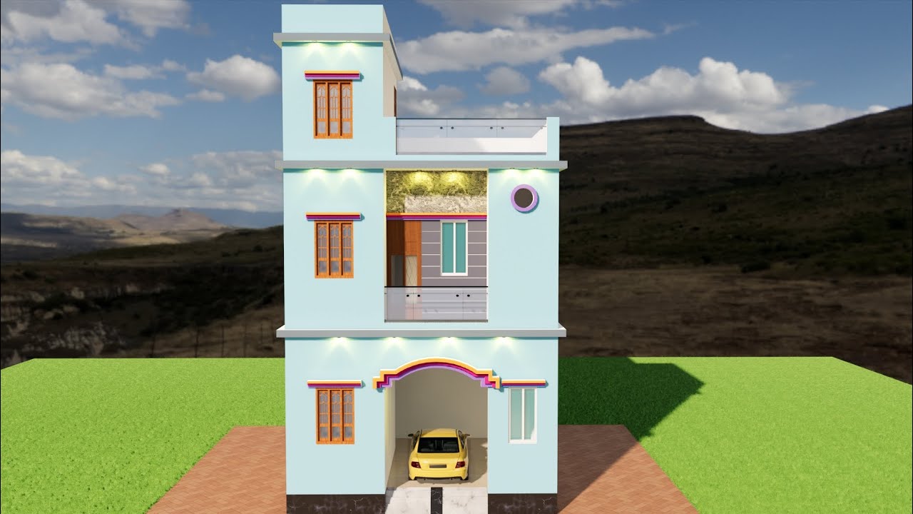 18X14 House Plan & Design ll 1 BHK House Plan ll Small House Plan ll ...