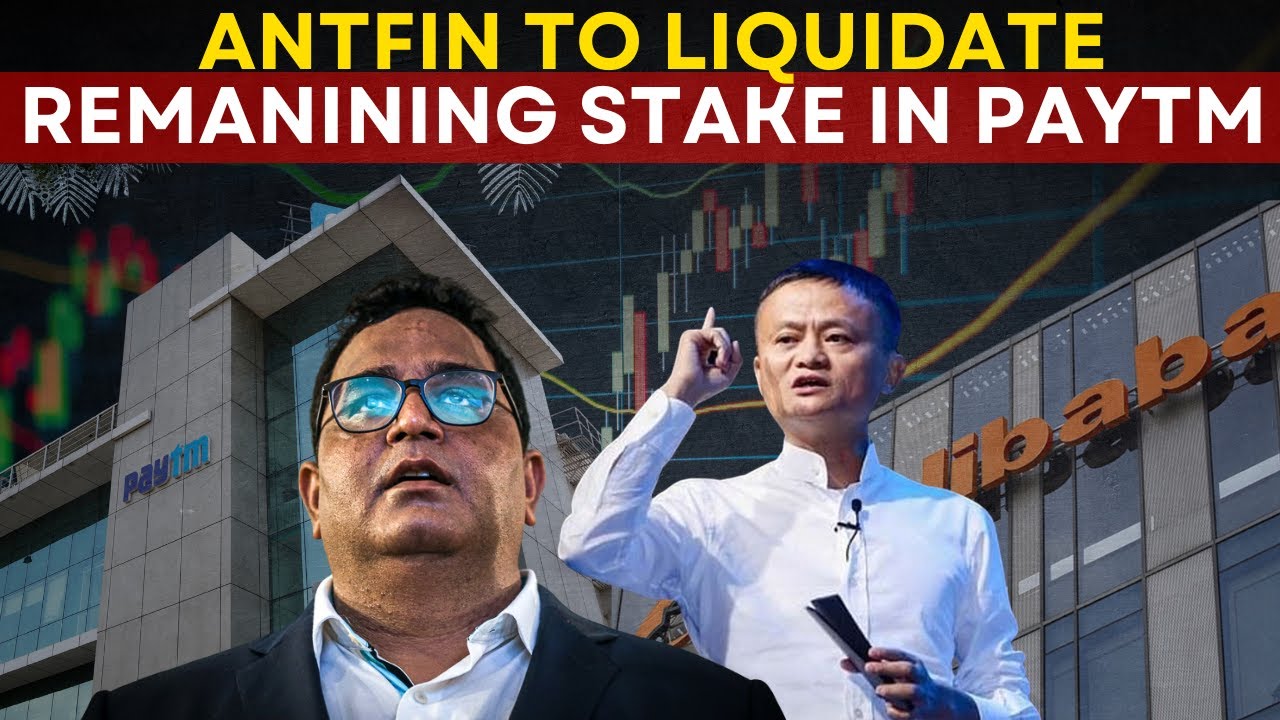Paytm Bulk Deal: Alibaba Group's Antfin To Exit Via Rs 3,800-Crore ...