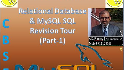 Mysql Class 12 Ip - Youtube