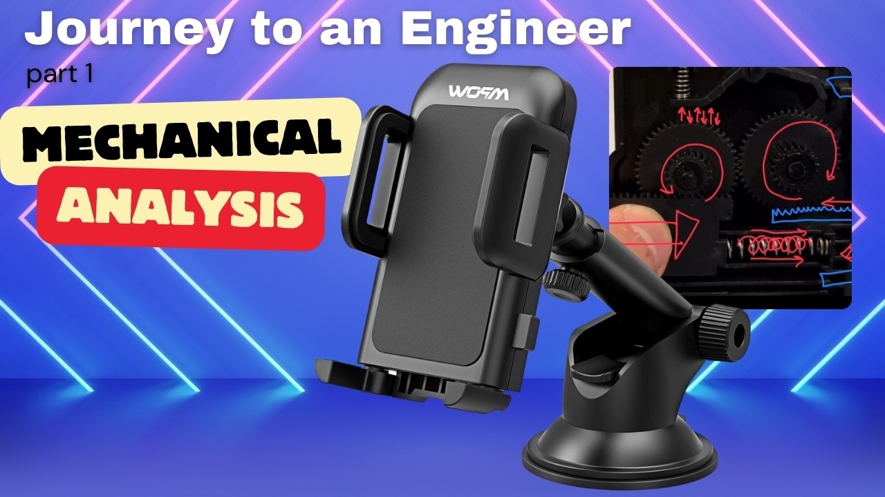Interesting Phone Holder Mechanism Explained! | Journey to an Engineer ...