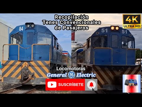 Recopilación de Trenes Convencionales del INCOFER con Locomotoras ...